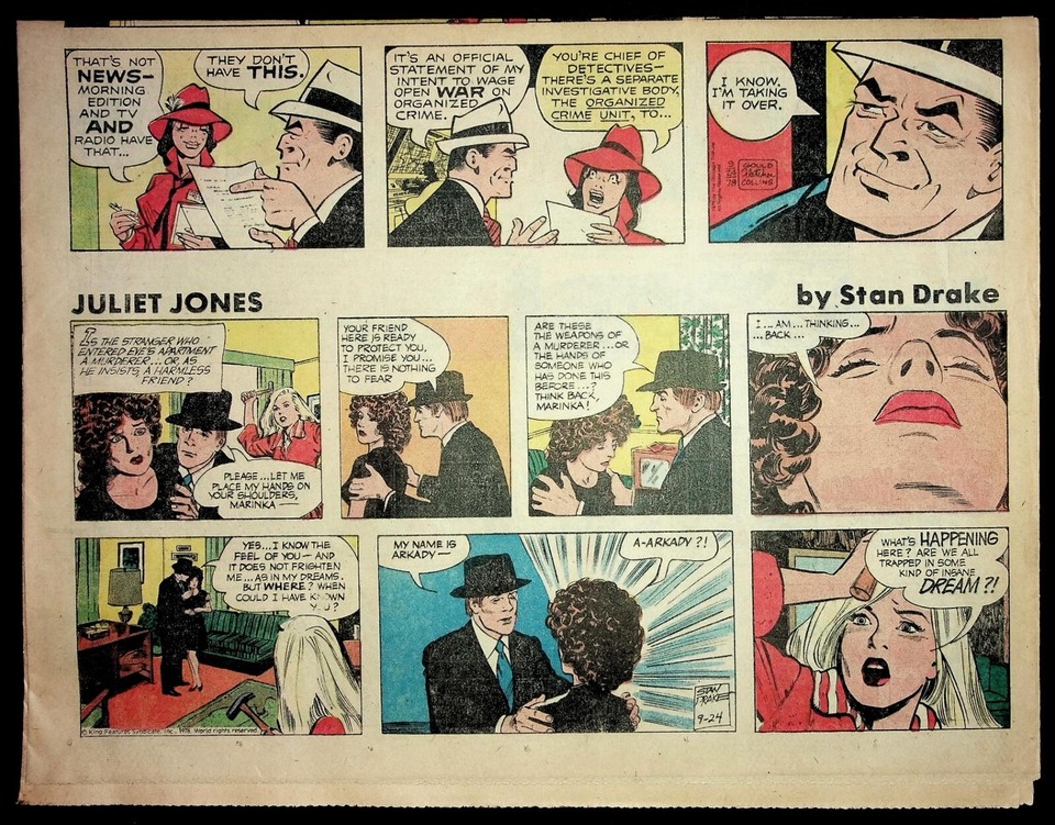 Times News Sept 24 1978 Sunday Comics w/ Dick Tracy Spider-Man 061725FR ...