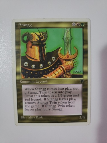 Stangg VINTAGE MTG Magic The Gathering Legendary Creature Card | eBay