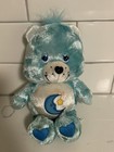 Vintage 2004- Care Bears “Bedtime Bear” 8" Tall-Plush Blue Moon Belly ...