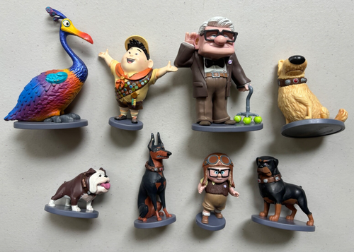 8 Disney Pixar Up Figures Kevin Russell Carl Dug Alpha Beta Gamma As ...