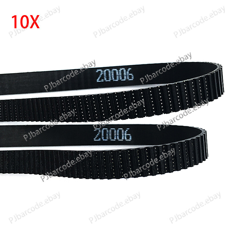 10x 79866M Drive Belt for Zebra ZT410 ZT411 Thermal Printer Drive Belt ...