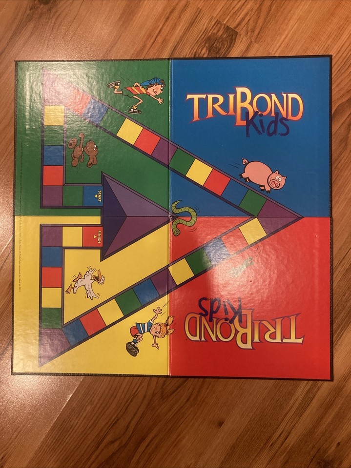 1993 Tribond Kids Board Game — 100% Complete - EUC | eBay