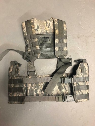 GCS Warrior Chest Rig Tactical Vest Rifleman ABU Tiger Stripe Camo USAF ...
