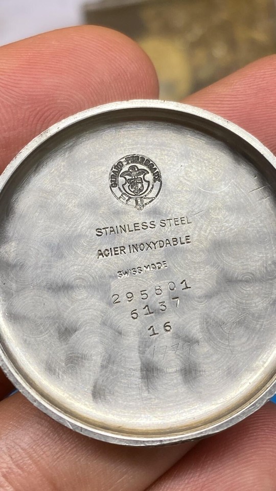 Vintage Girard-Perregaux Chronograph Valjoux 22 From 1940c | eBay