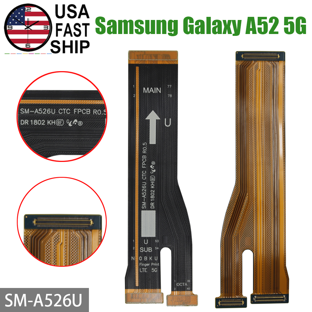 Original MotherBoard Main Board Flex Cable For Samsung Galaxy A52 5G SM ...
