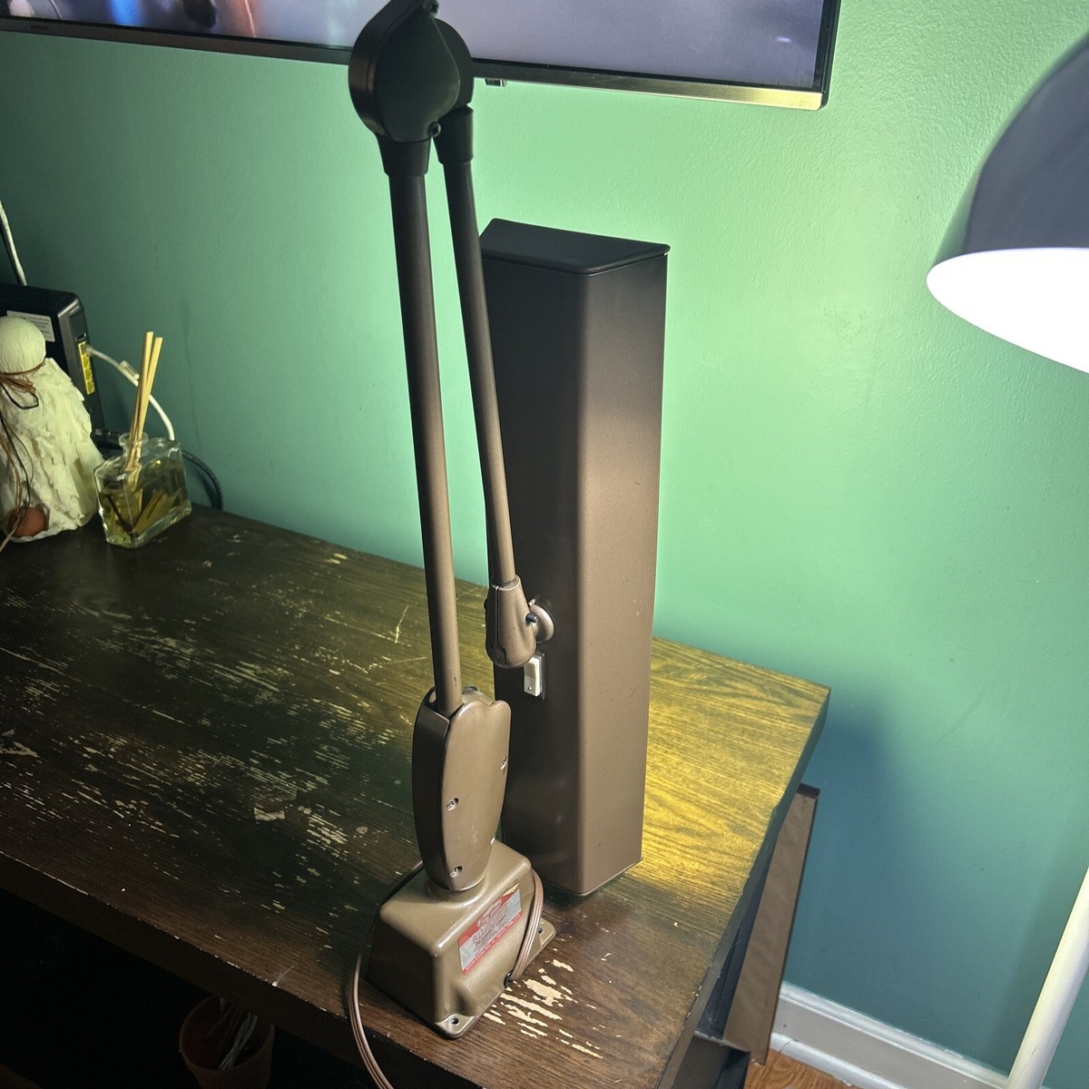 Drafting Table Desk With Industrial Light Bestier 95.2in L Shaped Home