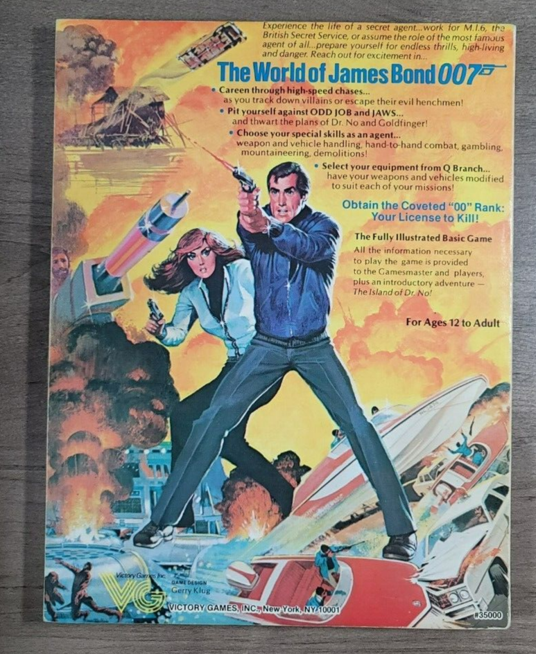 James Bond 007. The Complete Basic Game. Box Set 35002. 1 Record Sheet ...