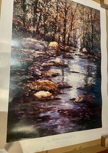 Michael Schofield Art Print "A Peaceful Journey" (40" h x 30" w) | eBay