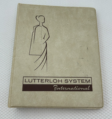 Lutterloh System International The Golden Rule Pattern Making Binder ...