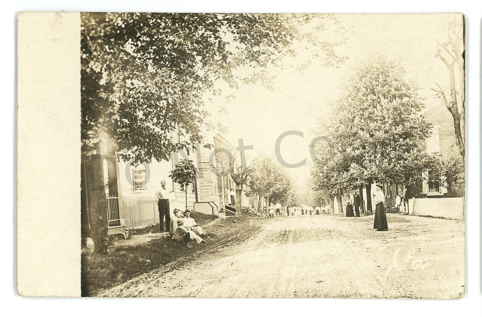 RPPC Street FREEBURG PA Snyder County Pennsylvania Real Photo Postcard ...
