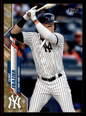 Clint Frazier 2020 Topps #551 Gold Star New York Yankees Baseball Card ...