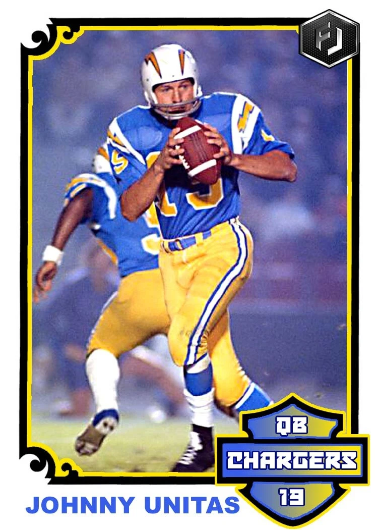 Johnny Unitas Chargers