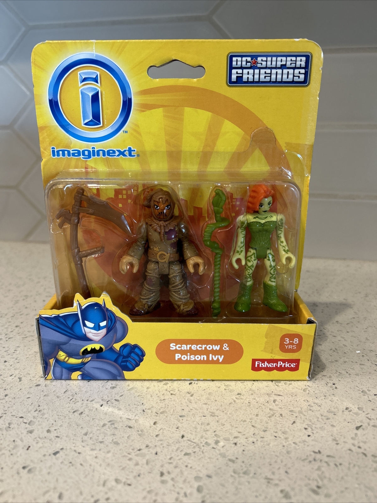 Imaginext Scarecrow & Poison Ivy Figures DC Super Friends 2013 Mattel ...