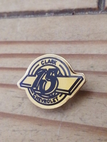 Pin's Pins Pin Enamel Voiture Automobile Logo "CLARK CHEVROLET" | eBay