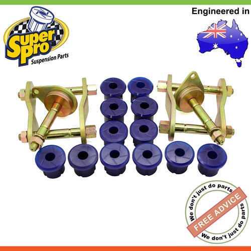 SUPERPRO Greasable Shackle / Bushing Kit For,. TOYOTA Landcruiser-76 ...