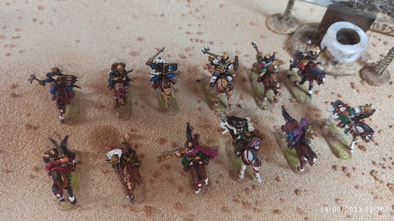 1/72 - El Cid / Crusades Arab - Muslim Cavalry - Strelets / pro painted ...