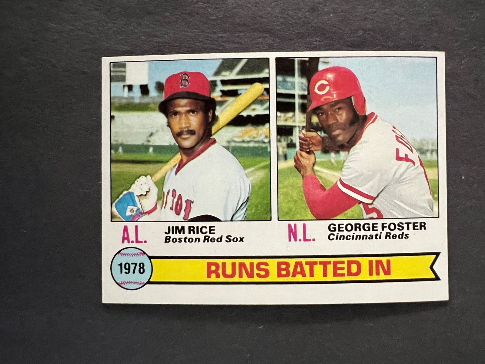 1979 Topps JIM RICE / GEORGE FOSTER #2 Red Sox Reds HR Leaders HOF | eBay