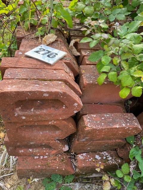 BRICK 2" British Suffolk handmade RED SPECIALS plinth/cants/coping new ...