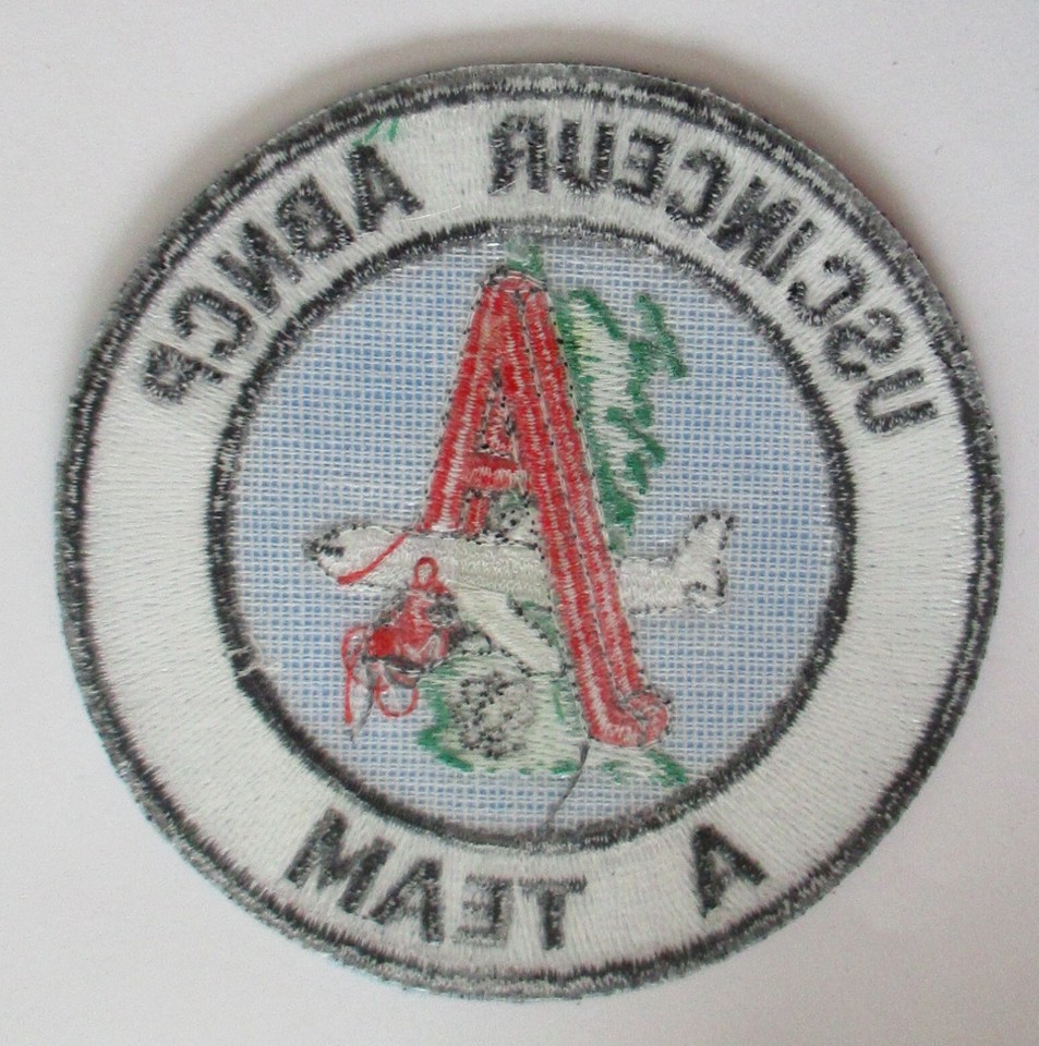 US AIR FORCE EUROPE COMMAND POST PATCH USCINCEUR ABNCP A TEAM Original ...