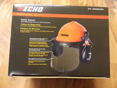 Echo 99988801500 Professional chainsaw safety Helmet with ear muffs ...