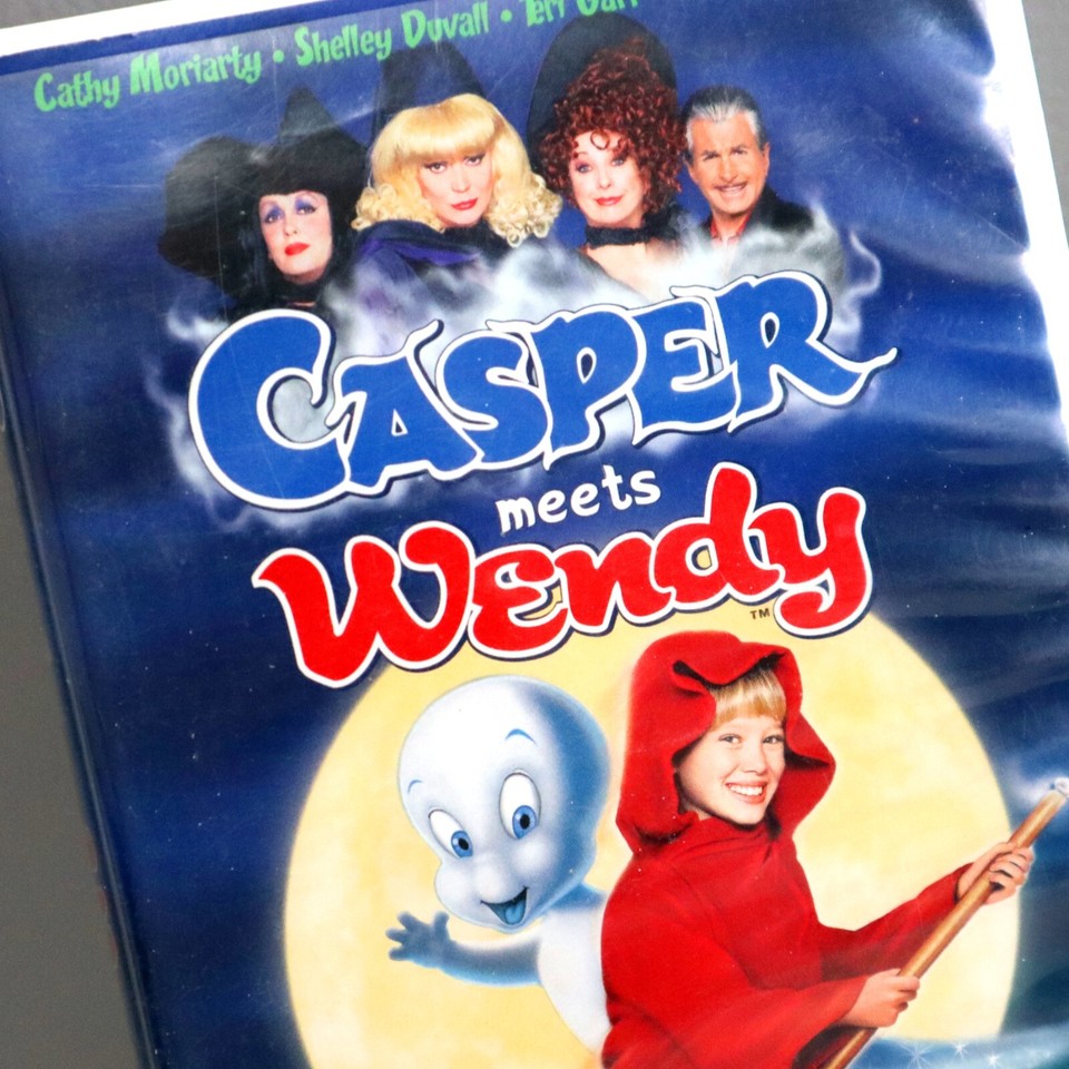 Casper Meets Wendy VHS (1998) starring Hilary Duff | Plastic Clamshell ...