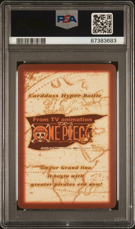 2001 Japanese One Piece CHB Attack Command H20 PSA 10 GEM MINT Grand ...