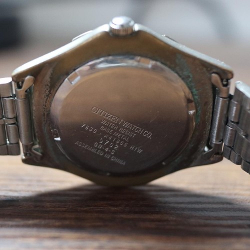 Citizen Freeway Analog Quartz Men Working Product Black Vintage ...