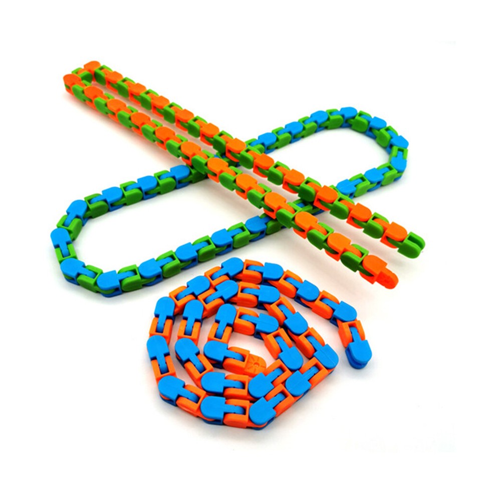 Fidget Toys Bike Chain Fidget Bracelet Puzzle E | eBay