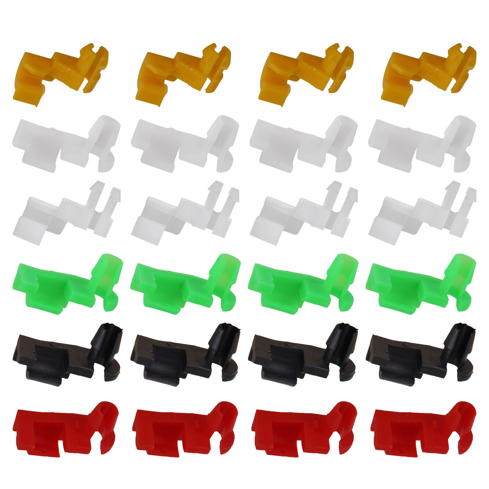 Automotive Fastener Clip Plastic 12pairs 88981031, 88981030 69293-12040 ...