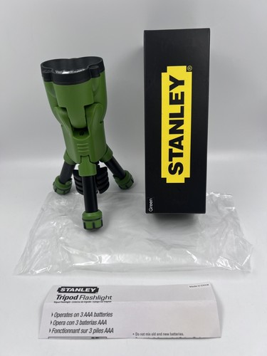STANLEY - LED Tripod Torch Hands Free Flash Light Green | eBay
