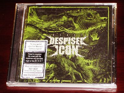 Despised Icon: Beast CD 2016 Nuclear Blast Records USA NB 3765-2 Jewel ...