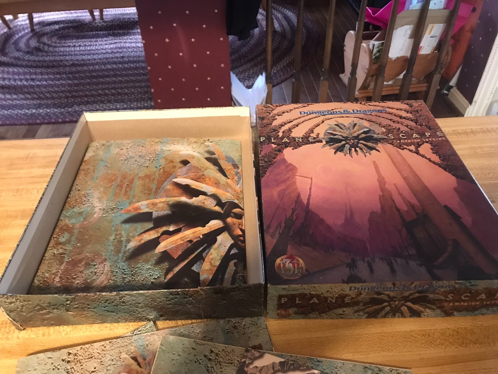 PLANESCAPE CAMPAIGN SETTING AD&D 2nd Edition Box Set TSR Dungeons ...