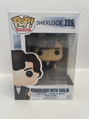 Funko Pop! Vinyl: Sherlock - Sherlock Holmes (With Violin) #289 ...