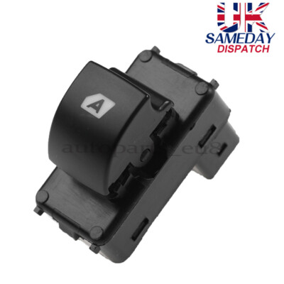 6490.HQ FRONT RIGHT ELECTRIC WINDOW SWITCH FOR CITROEN BERLINGO PEUGEOT ...