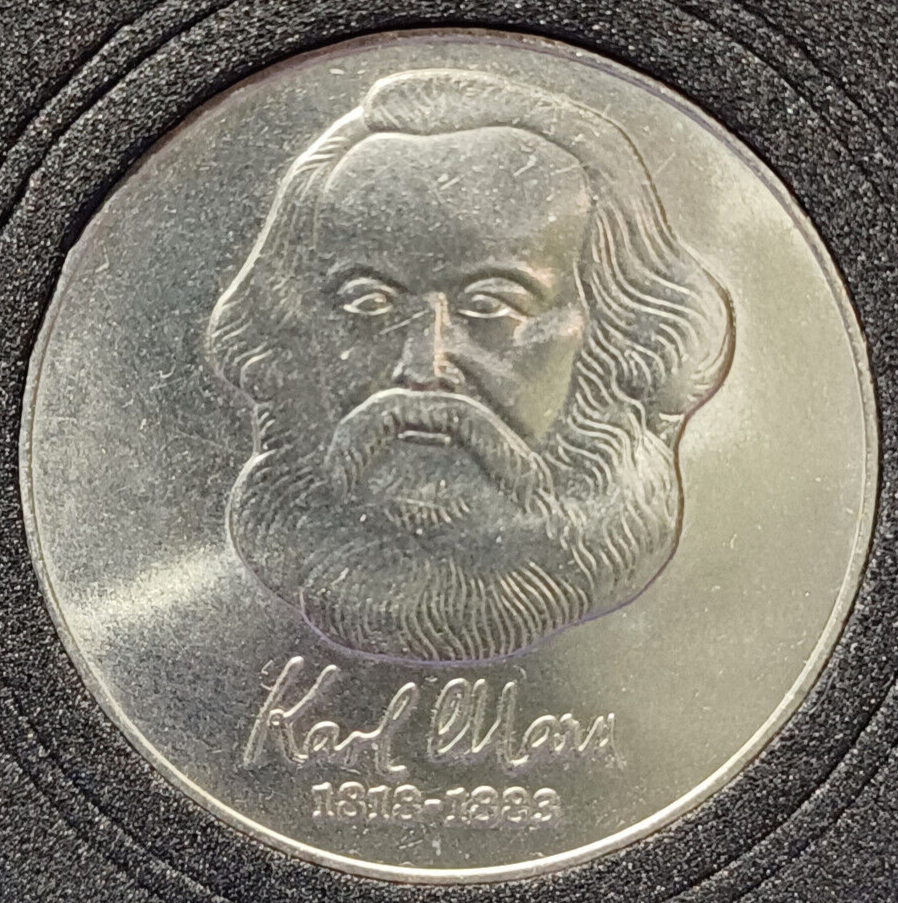1983 East Germany GDR 20 Mark Karl Marx 100th Anniversary of his Death ...