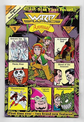 Warp Graphics 1986 Annual #1 Fine/Very Fine Elfquest | eBay