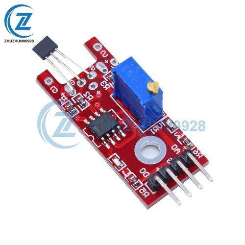 1/2/5/10 PCS KY-024 Linear Magnetic Hall Sensors Module for Arduino AVR ...