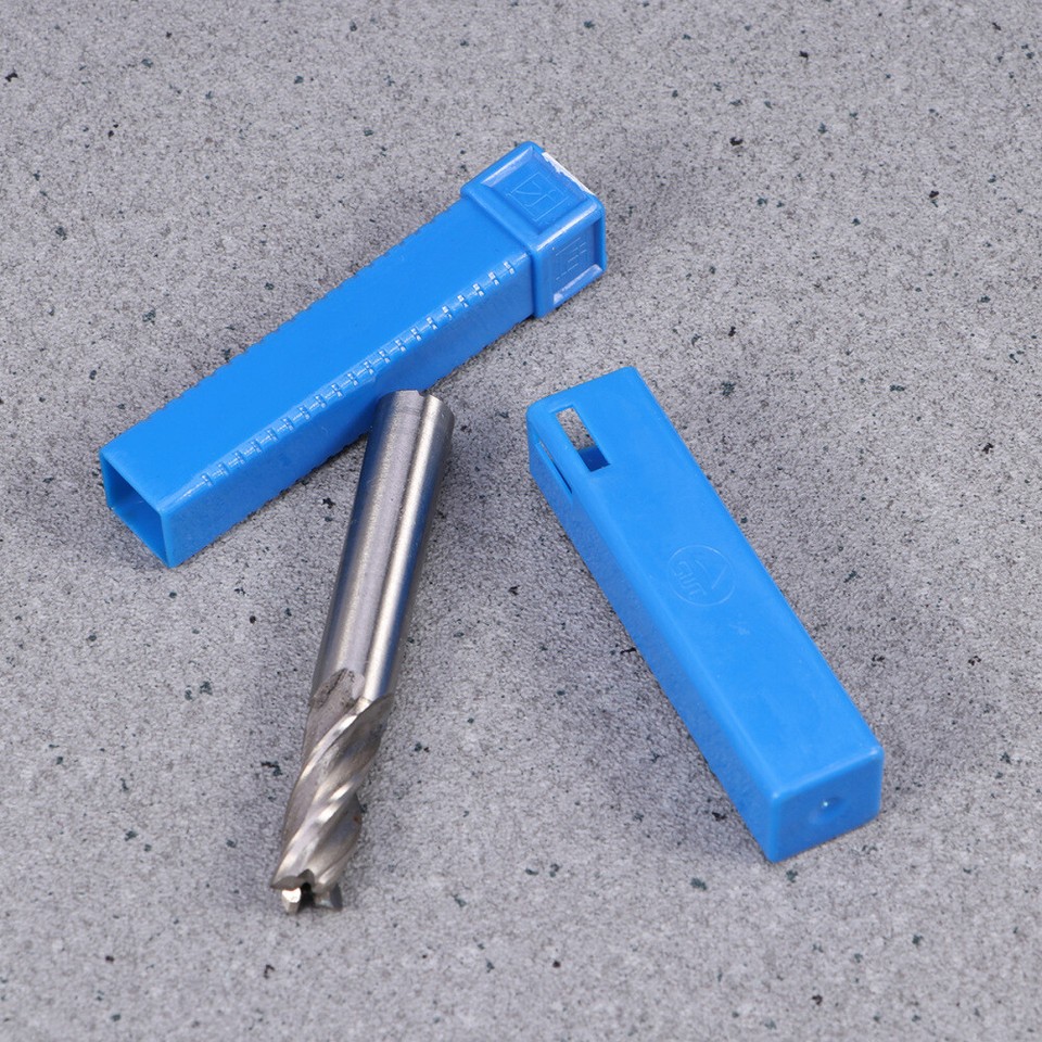 10 PCS Milling Machine Bits End Mill Set Steel Milling Tool Milling Set ...