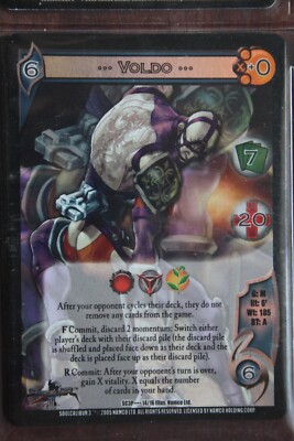 Universal Fighting System Soul Calibur III Promo ***Voldo*** Set SC3P ...
