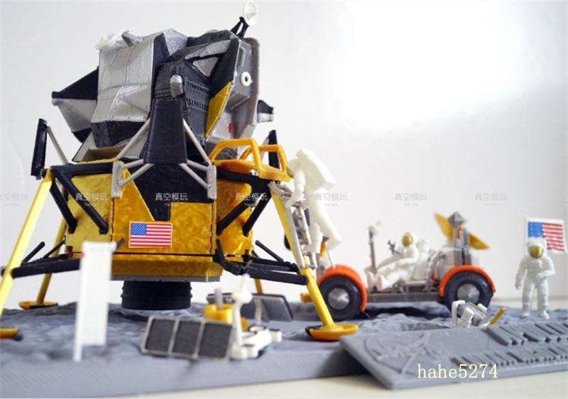 1/72 1/48 Scale Apollo 11 Apollo Lunar Module Astronaut Model Toy Scene ...