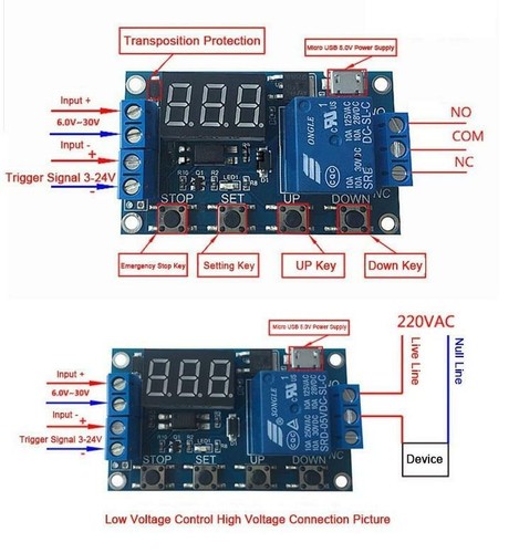 Connecting HC-SR505 (PIR) to relay module | All About Circuits