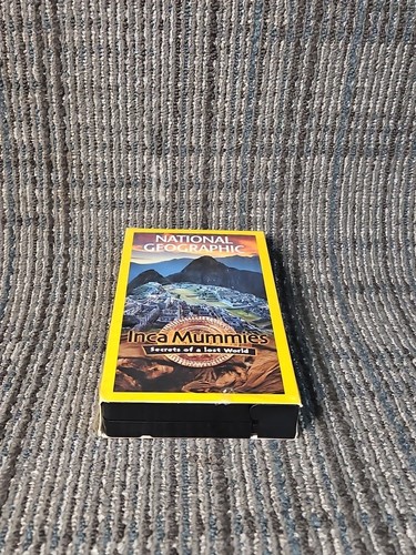 National Geographic Inca Mummies VHS 1999 Nat Geo | eBay