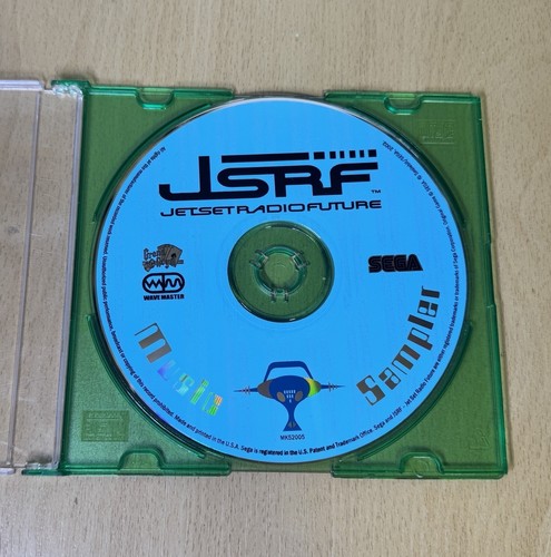 Jet Set Radio Future Music Sampler (CD) - Game Soundtrack - SUPER RARE ...