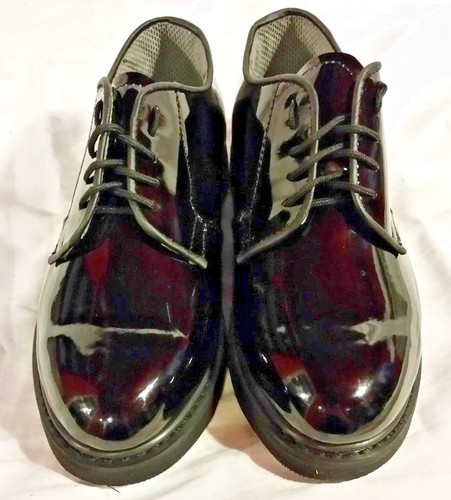 SERVICE UNIFORM HIGH GLOSS BLACK PATENT LEATHER MILITARY DRESS CORFAM ...