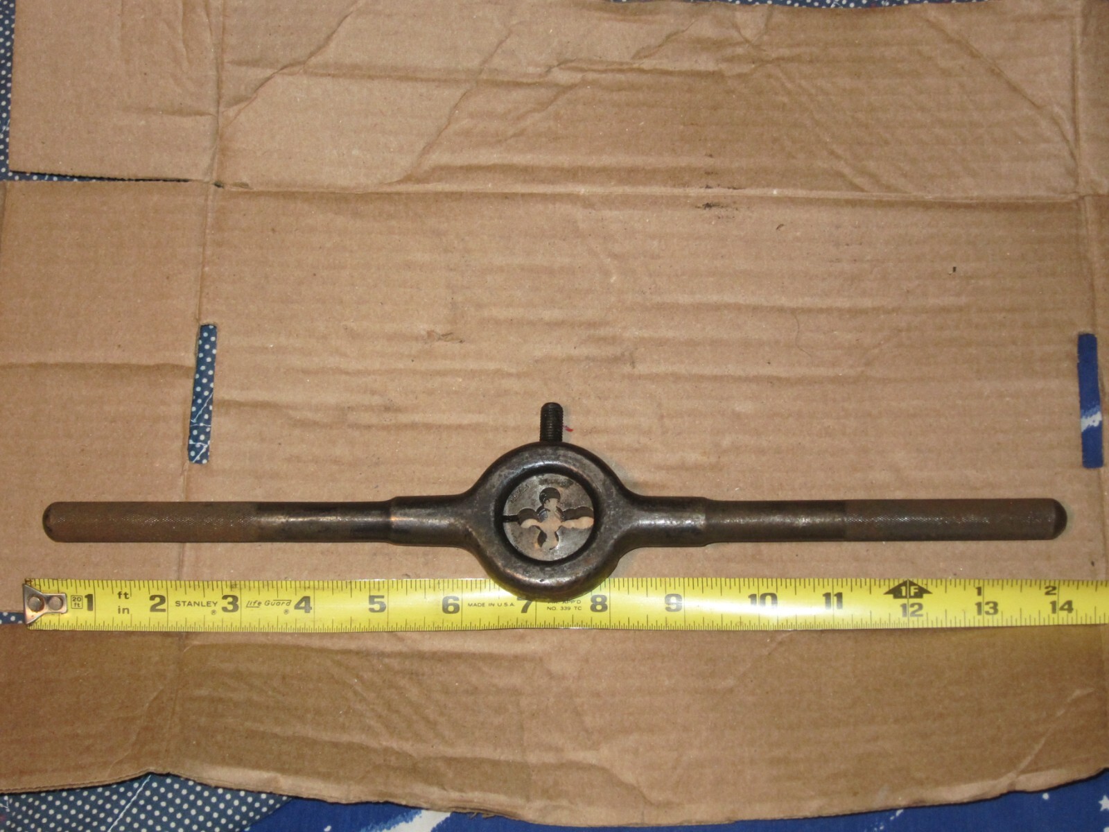 Vintage Little Giant 14 inch Die Handle Model 1853 w/ die, Used | eBay