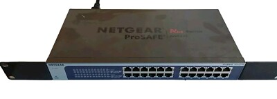Netgear ProSafe Plus JGS524E 24 Port Gigabit Ethernet Switch. Tested | eBay