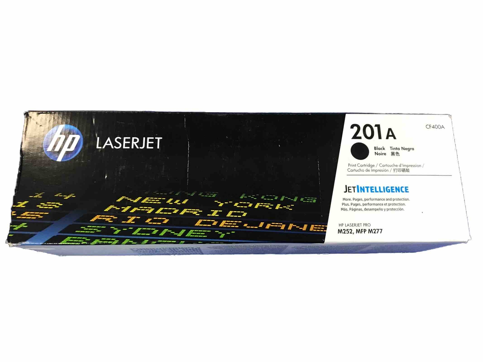 HP LaserJet 201A Genuine OEM CF400A Black Toner Cartridge | eBay