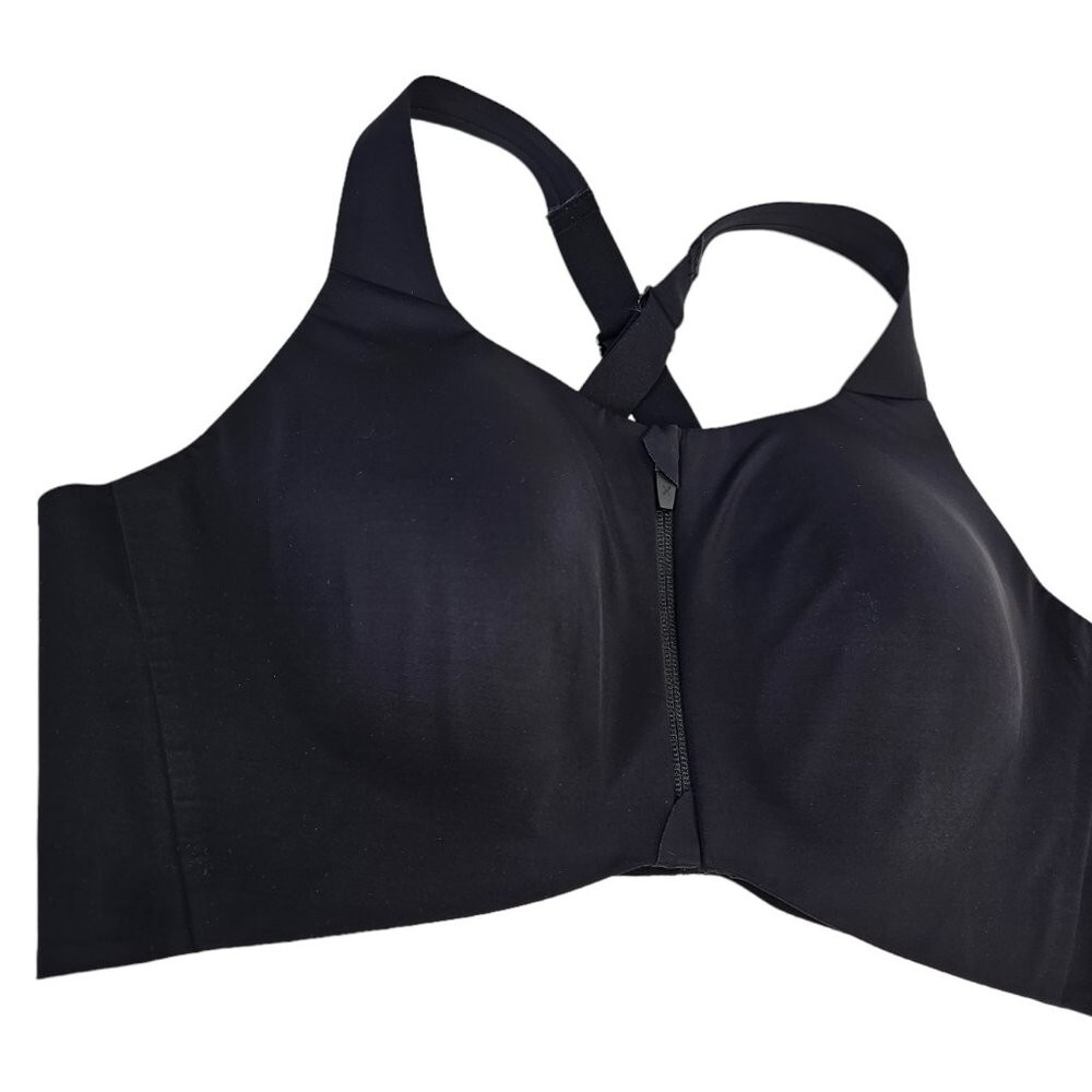 Knix Catalyst Zip Front Sports Bra Black Size 8 / 40 … - Gem