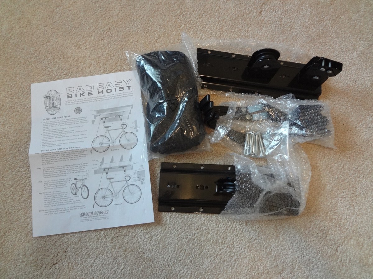 Rad Cycle Ceiling Mount Bicycle Hoists | Shelly Lighting