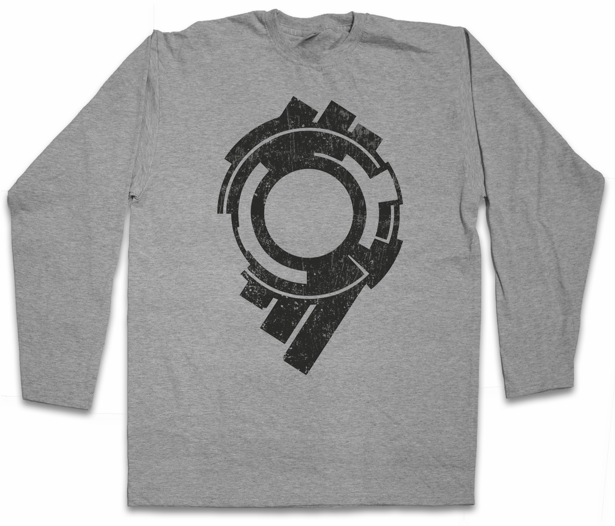 SECTION 9 LOGO LONG SLEEVE T-SHIRT Logo Sign Ghost in the Hanka Public ...